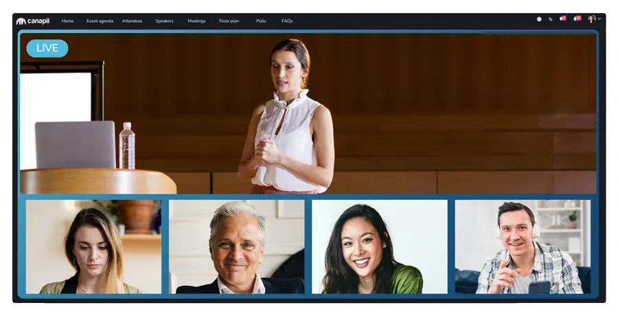 In Person, Hybrid & Virtual Conference Platform & Software