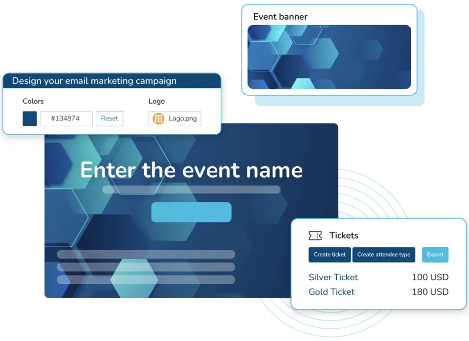 Event Branding Software for In Person, Hybrid & Virtual Events