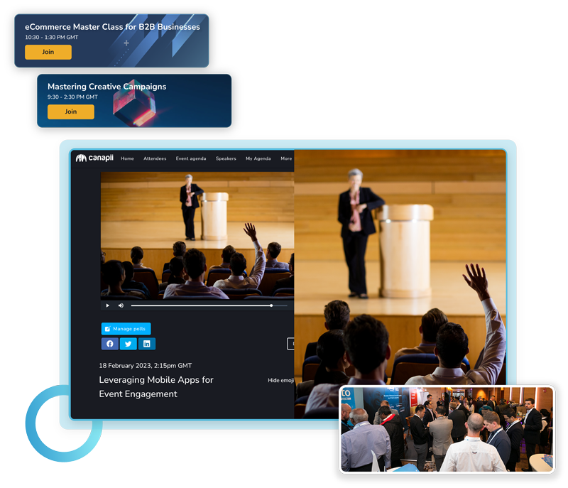 Award-Winning Hybrid Event Platform & Software