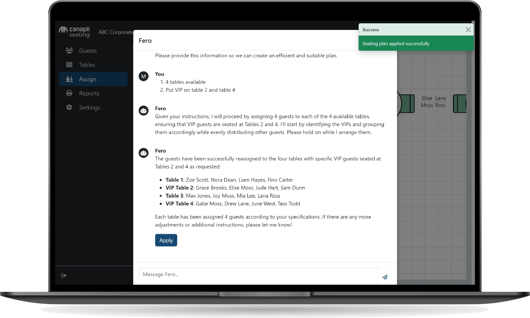 Seating plan - Event Management Platform for Virtual, Hybrid and Online ...